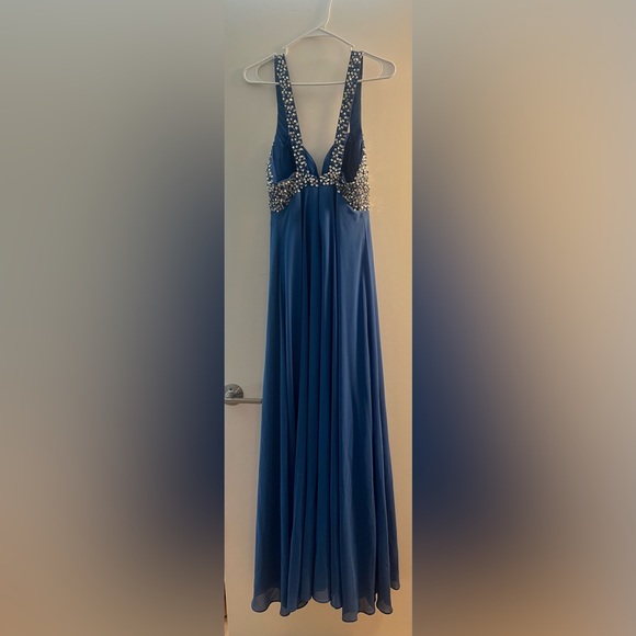 Dresses | Stunning Blue Evening Dress | Poshmark